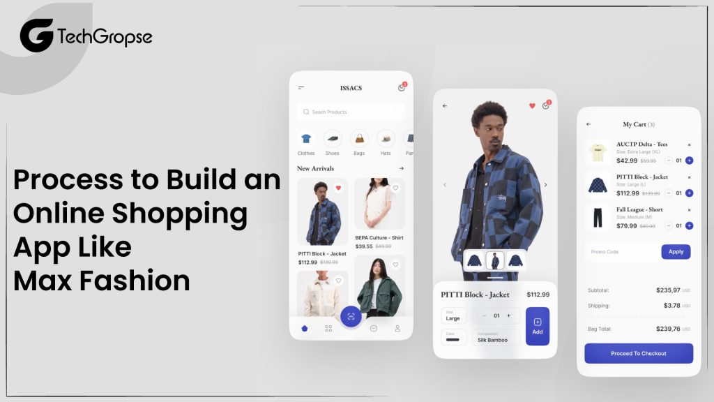 Steps to Build An App Like Max Fashion