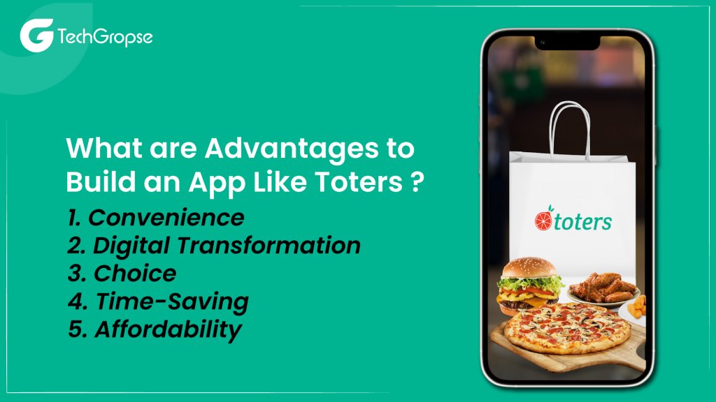 Steps to Build an App Like Toters Food App