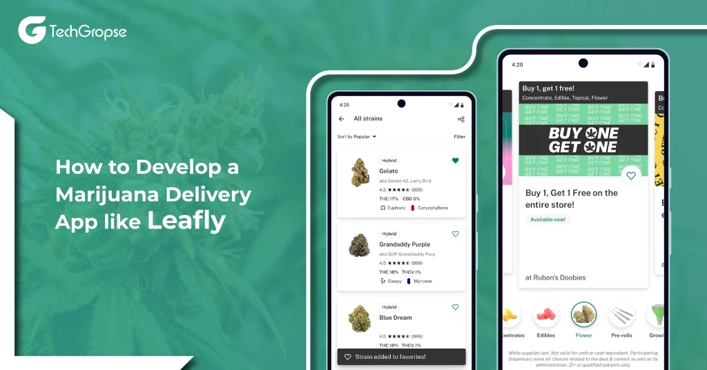 How to Develop An App Like Leafly