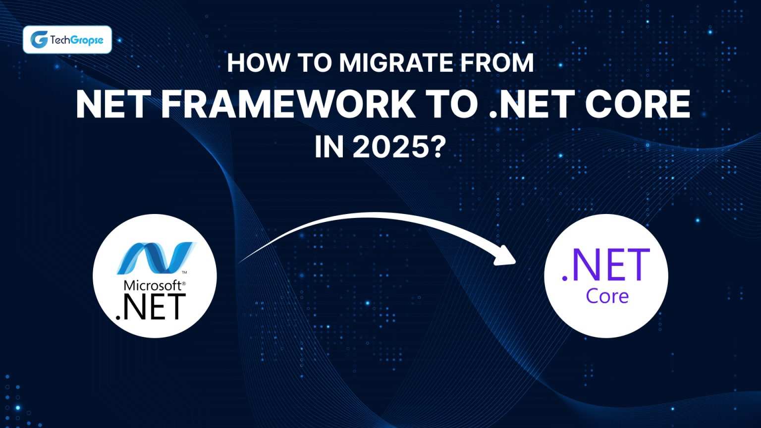 Steps to Migrate from .NET Framework to .NET Core